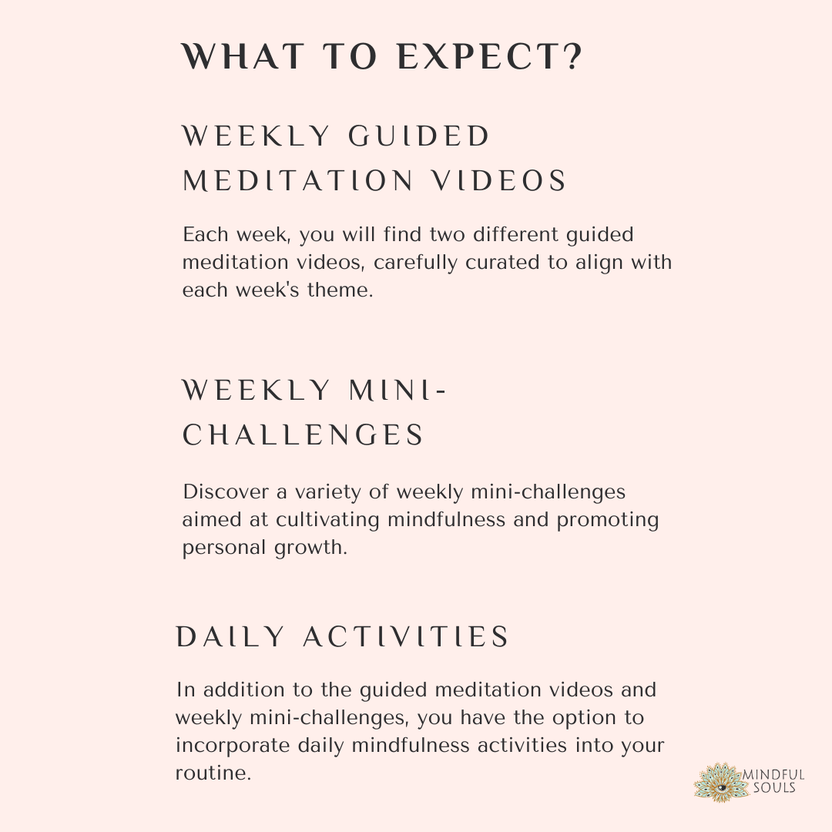 30-Day Printable Meditation Challenge Guide – Mindful Souls Australia