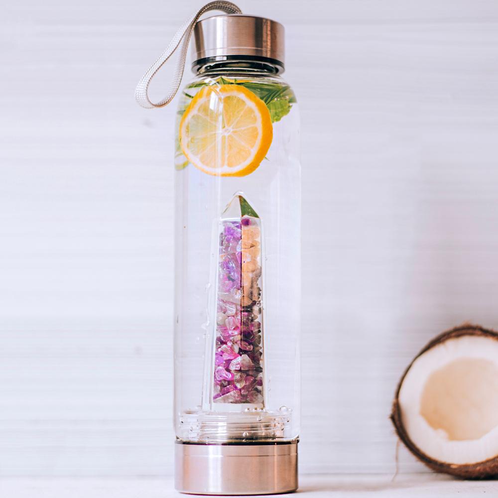 Crystal Elixir Water Bottle – Mindful Souls Australia